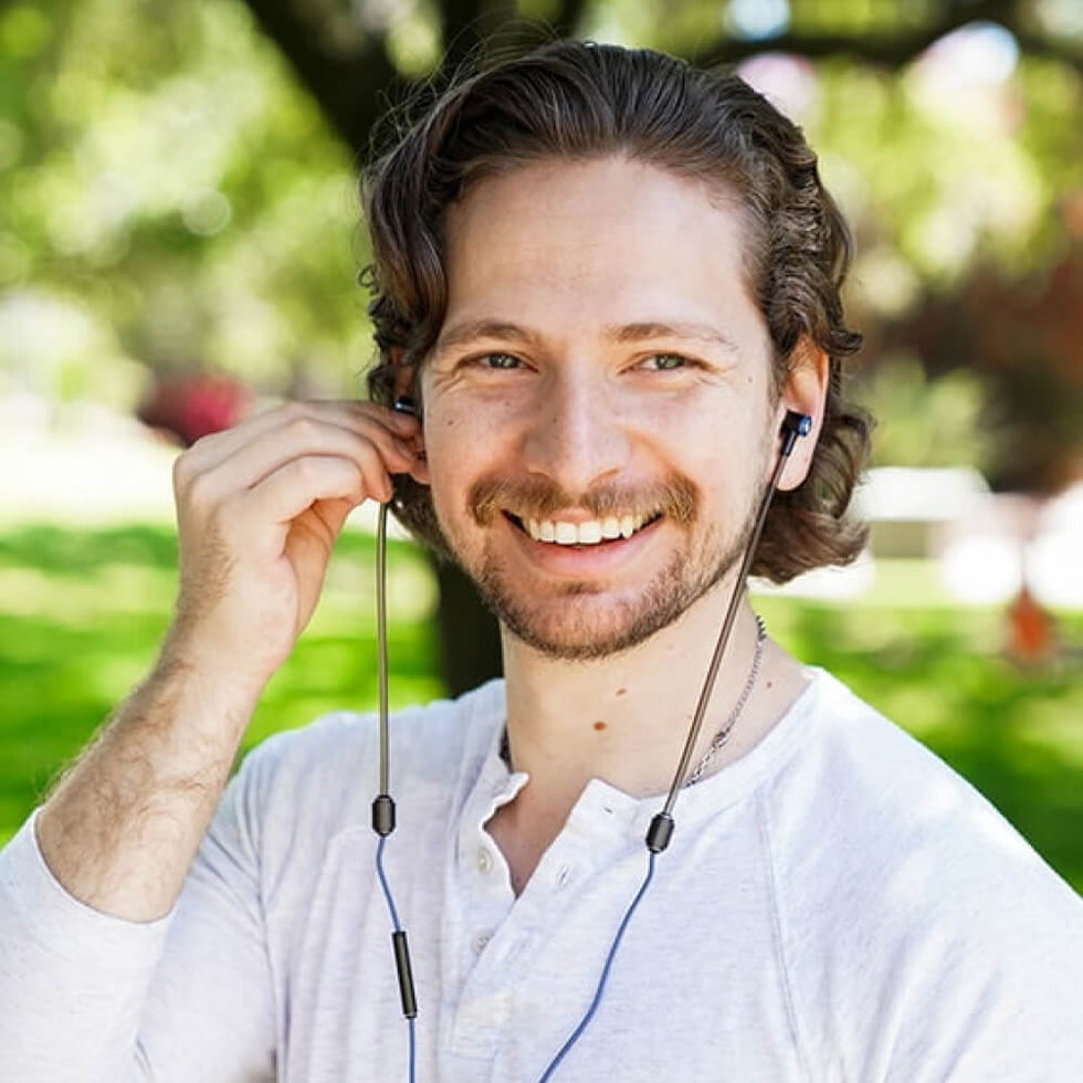 EMF Radiation-Free Earbuds Air Tube Stereo Headphones | DefenderShield