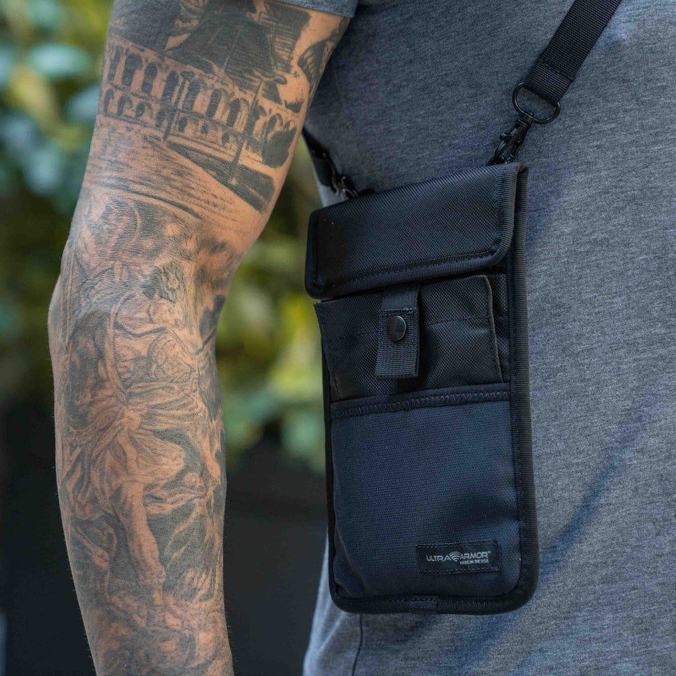 Ultra Armor ConcealShield Cell Phone Faraday Travel Bag – EMF + RFID ...
