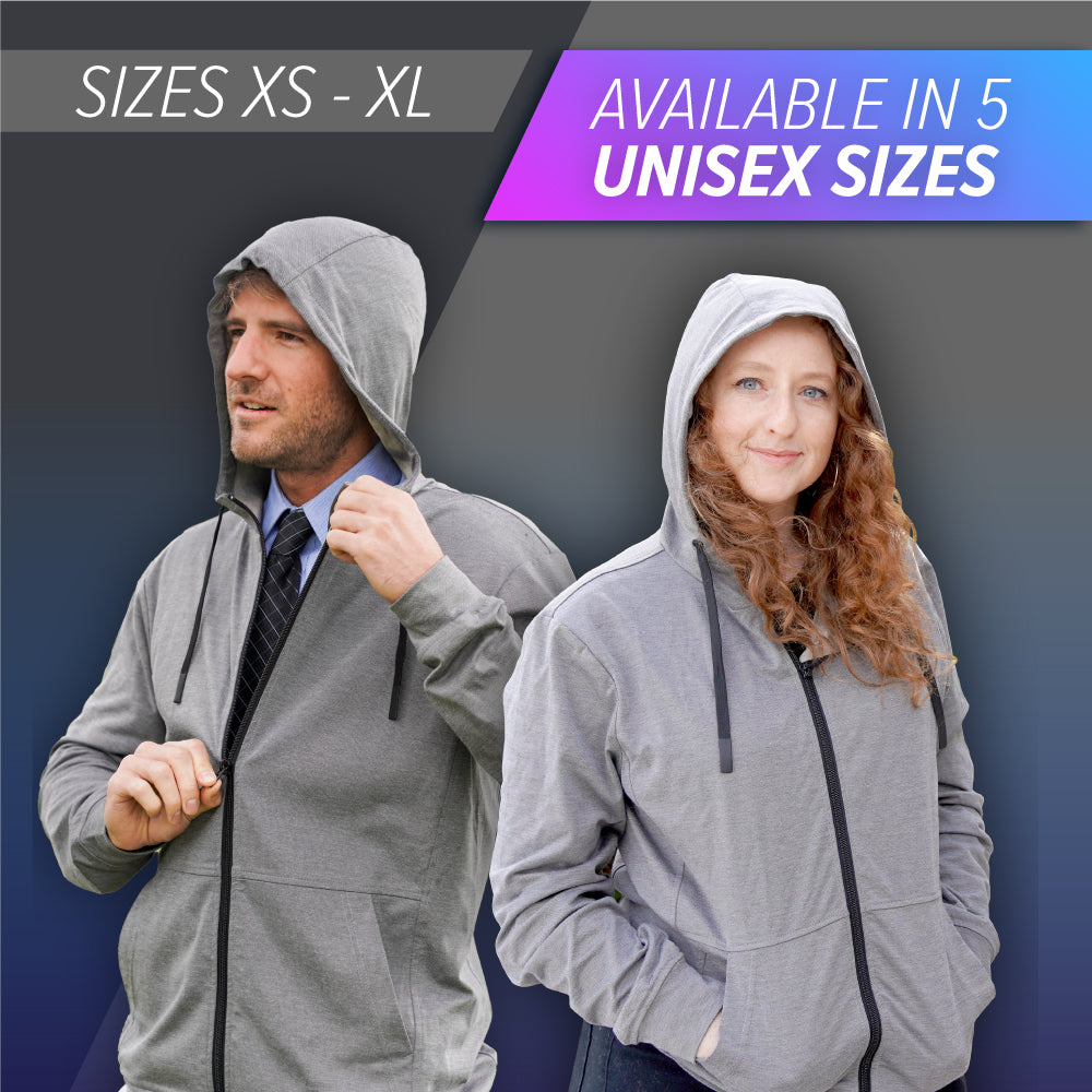 EMF Radiation Protection Hooded Jacket | DefenderShield
