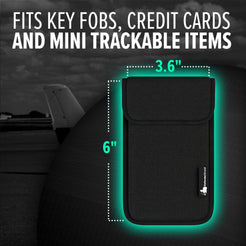 Ultra Armor Cybersecurity & Privacy Key Fob Faraday Bag | DefenderShield