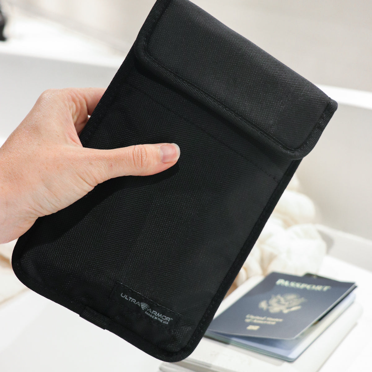 Ultra Armor ConcealShield Cell Phone Faraday Travel Bag – EMF + RFID ...
