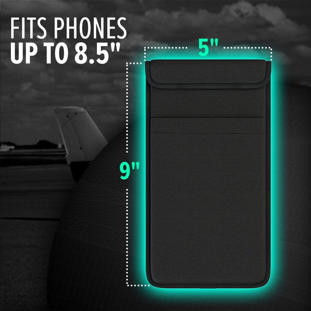 Ultra Armor ConcealShield Cell Phone Faraday Travel Bag – EMF + RFID ...